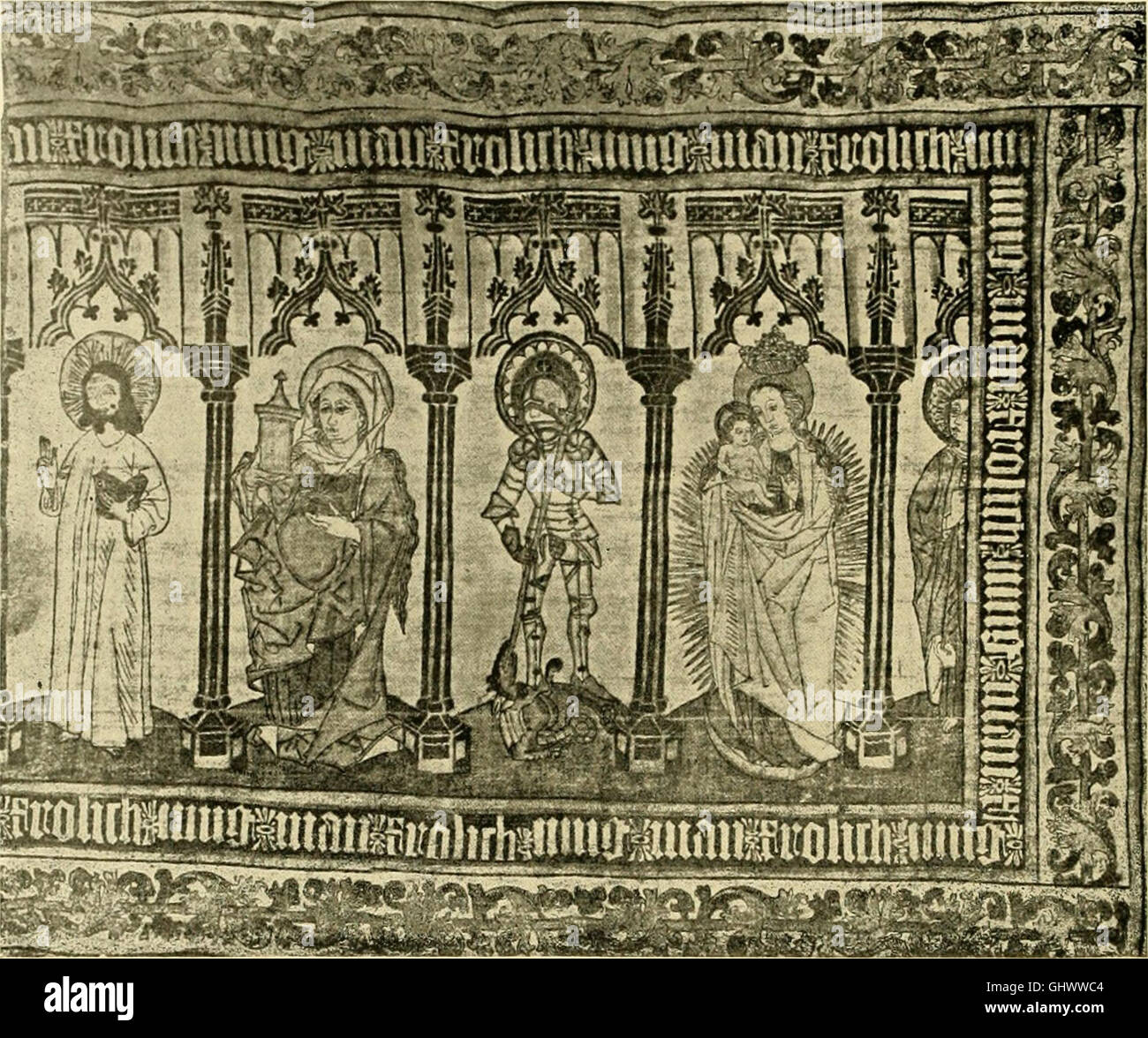 An illustrated guide on decorative textiles used for furniture, walls ...