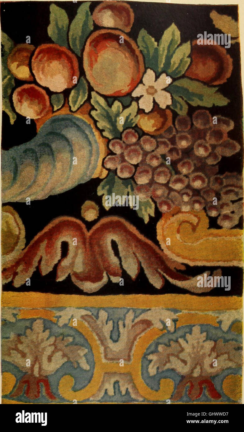 'Decorative Textiles' is an illustrated guide showcasing various types ...