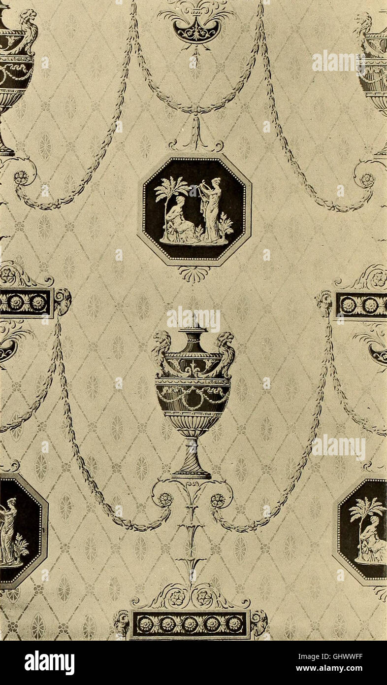 This illustrated book on decorative textiles details various materials ...