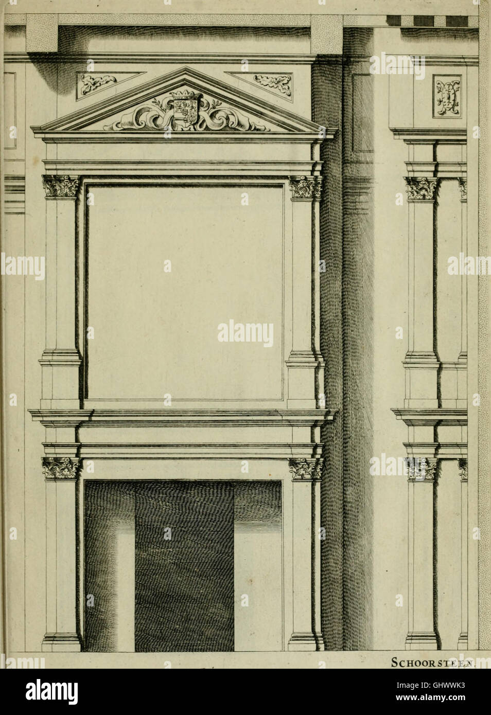 This historical document contains depictions of various chimney works ...
