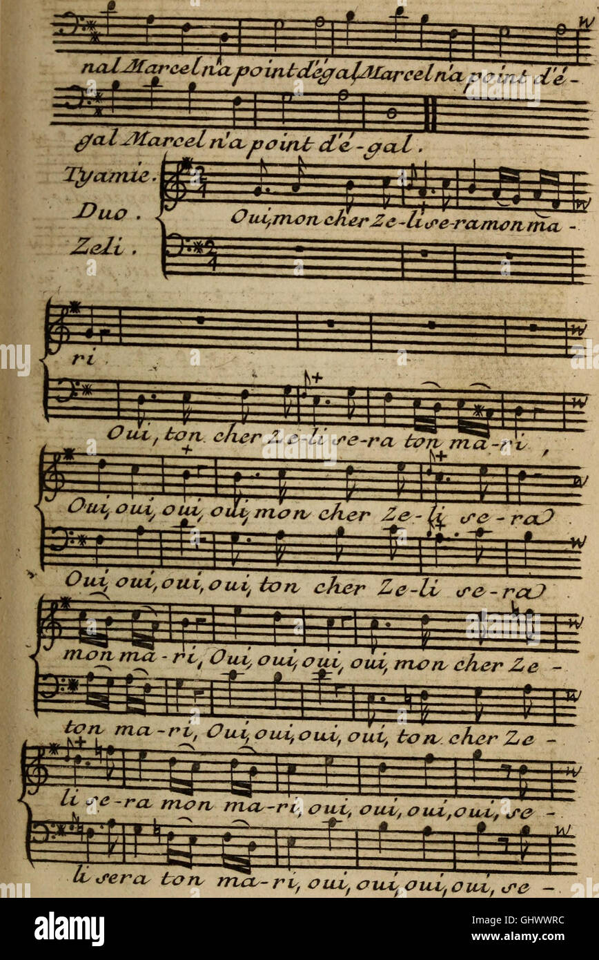 A French lyrical dictionary featuring a selection of beautiful arias ...