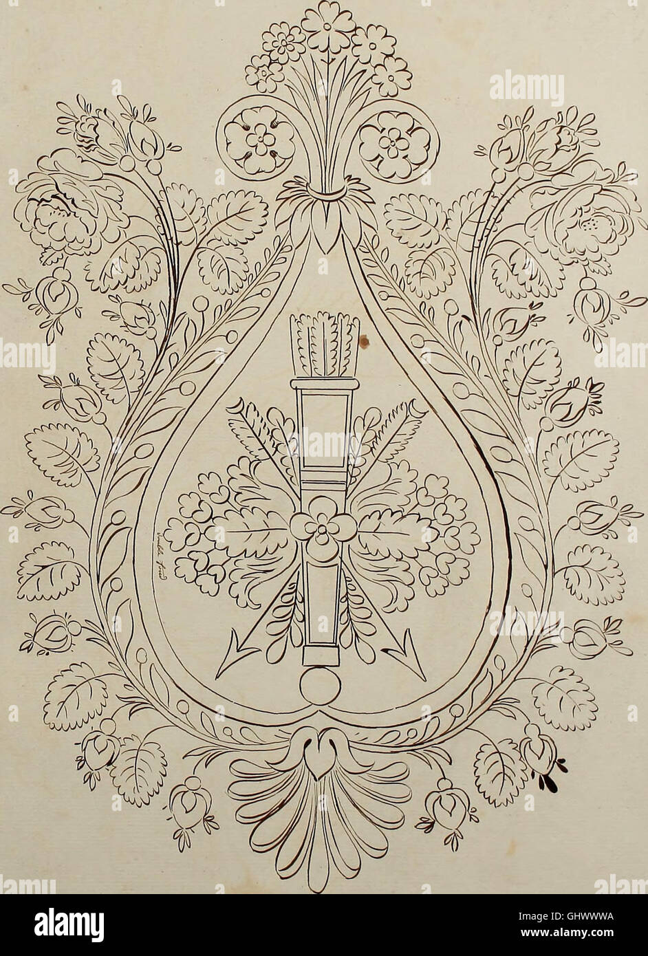 'Directoire Designs for Textiles' (1793) showcases textile designs from ...