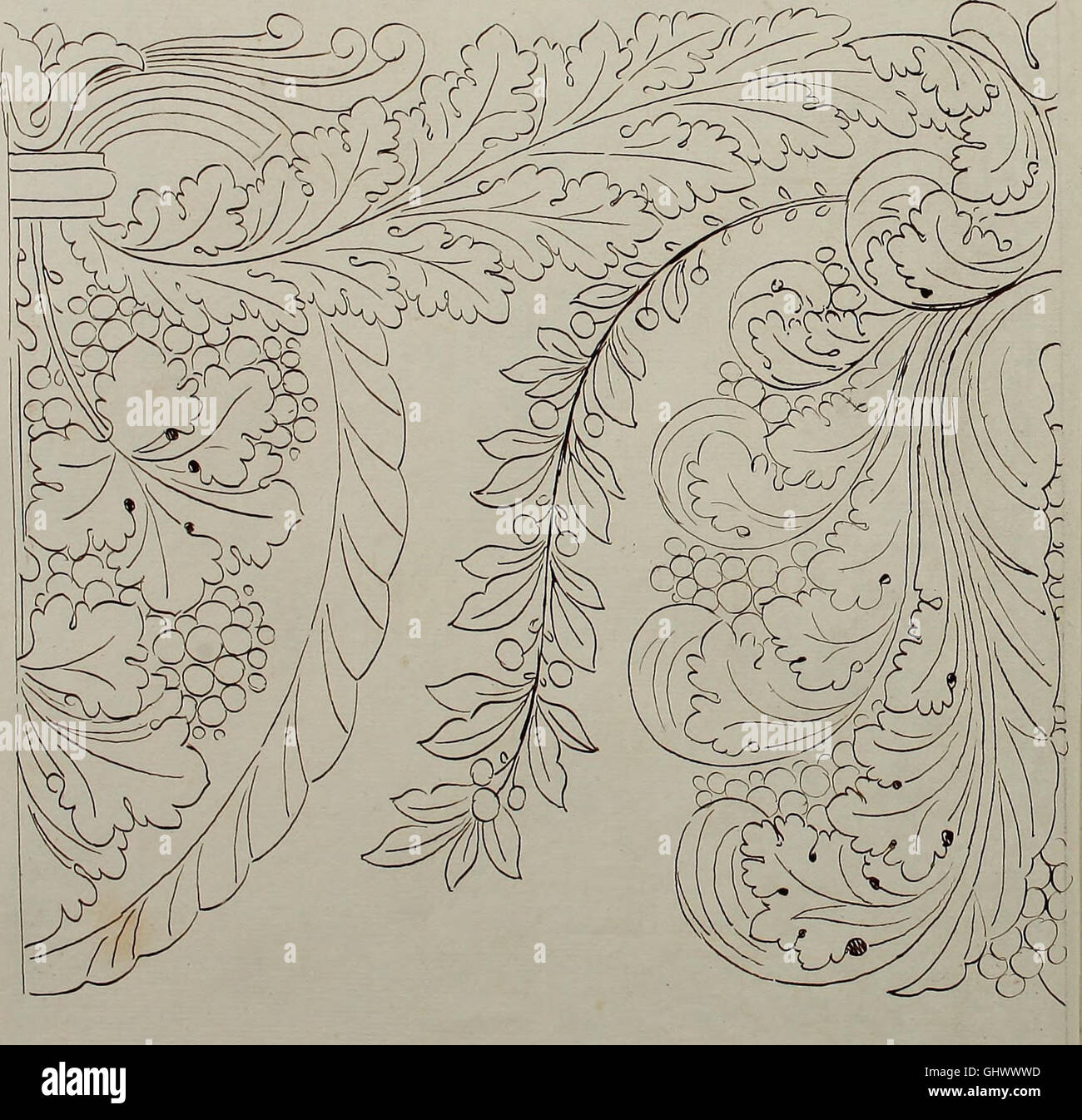 This 1793 work showcases Directoire-era textile designs, characterized ...