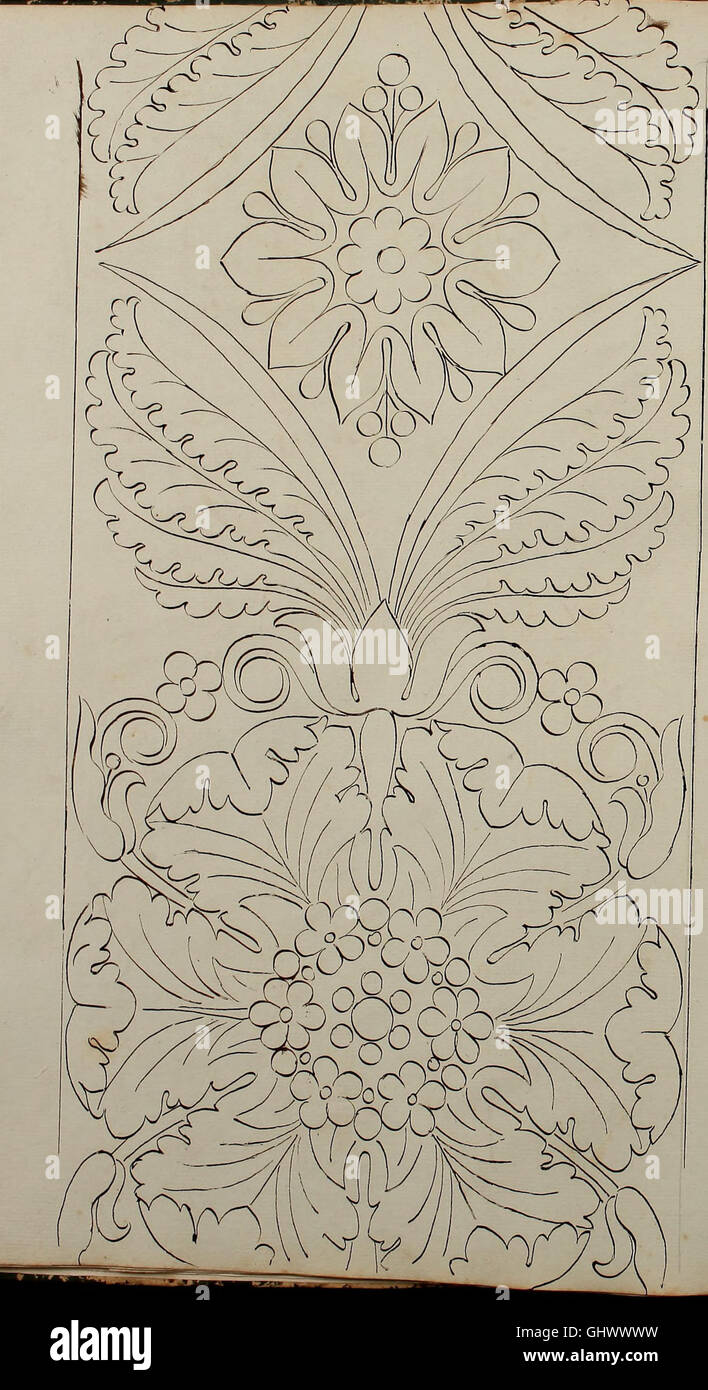 Directoire Designs for Textiles, 1793, showcases the popular styles of ...