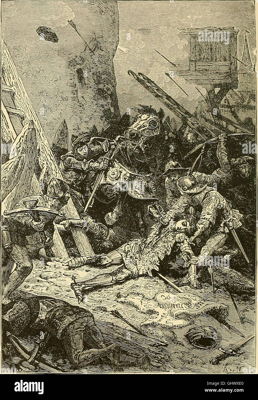 *Famous and Decisive Battles of the World* (1905) presents key ...