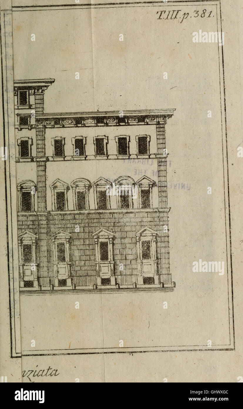 Firenze antica, e moderna illustrata (1789 Stock Photo - Alamy