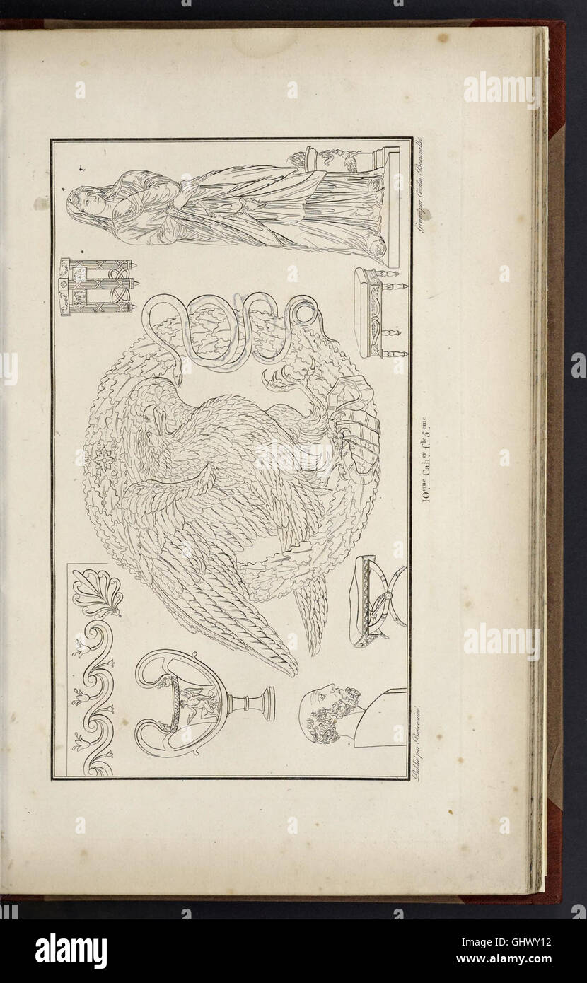 'Fragmens d'architecture, sculpture et peinture' is a study of ancient ...