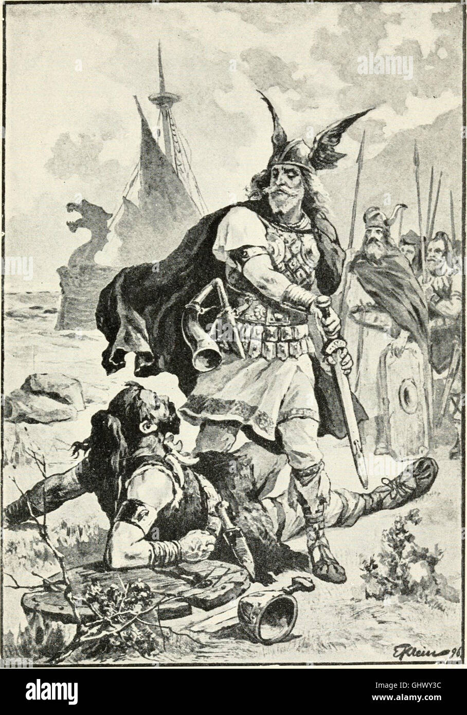 'Frithjof, the Viking of Norway' and 'Roland, the Paladin of France ...