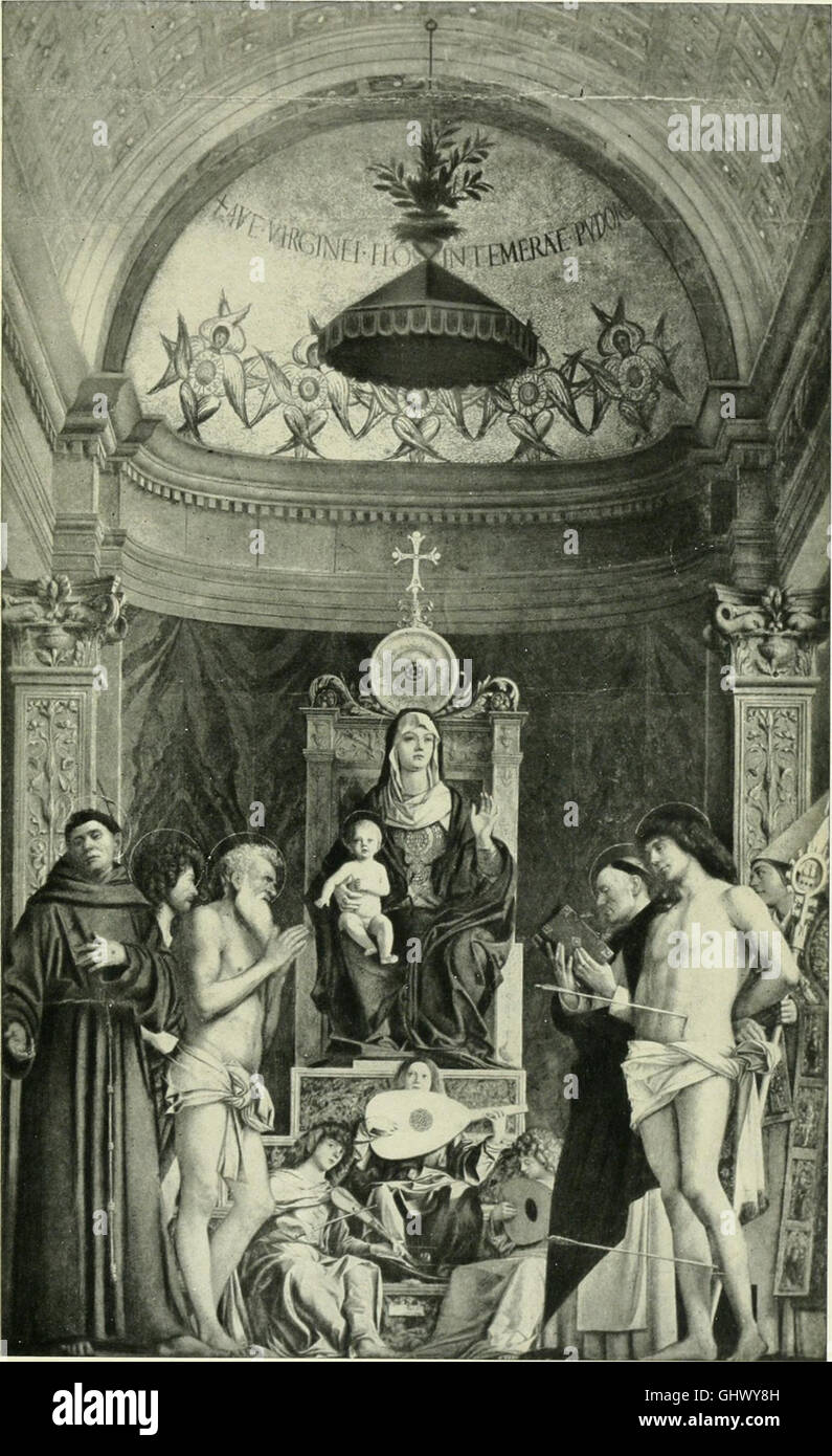 This 1900 publication focuses on the life and works of Giovanni Bellini ...