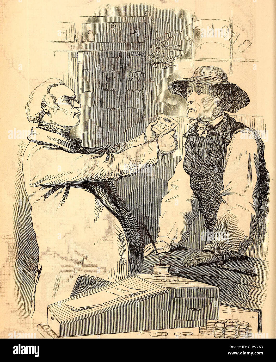 Godeys ladys book cover hi-res stock photography and images - Alamy