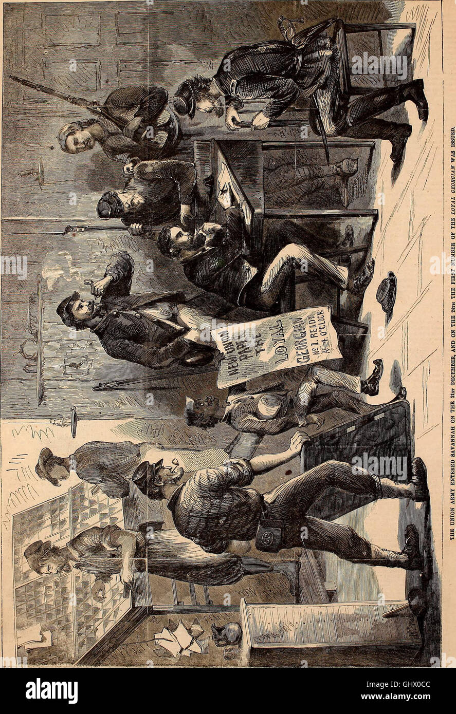 Harper's Weekly, a major American newspaper in 1865, featured news ...