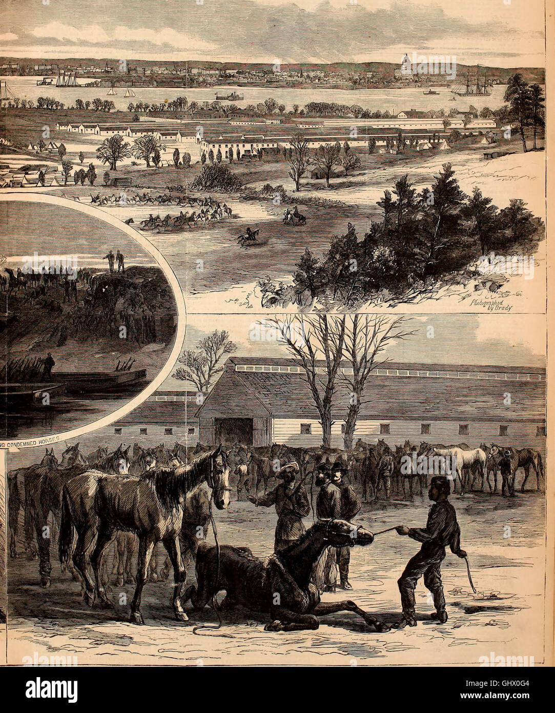 The 1865 edition of 'Harper’s Weekly,' an American magazine, provides a ...