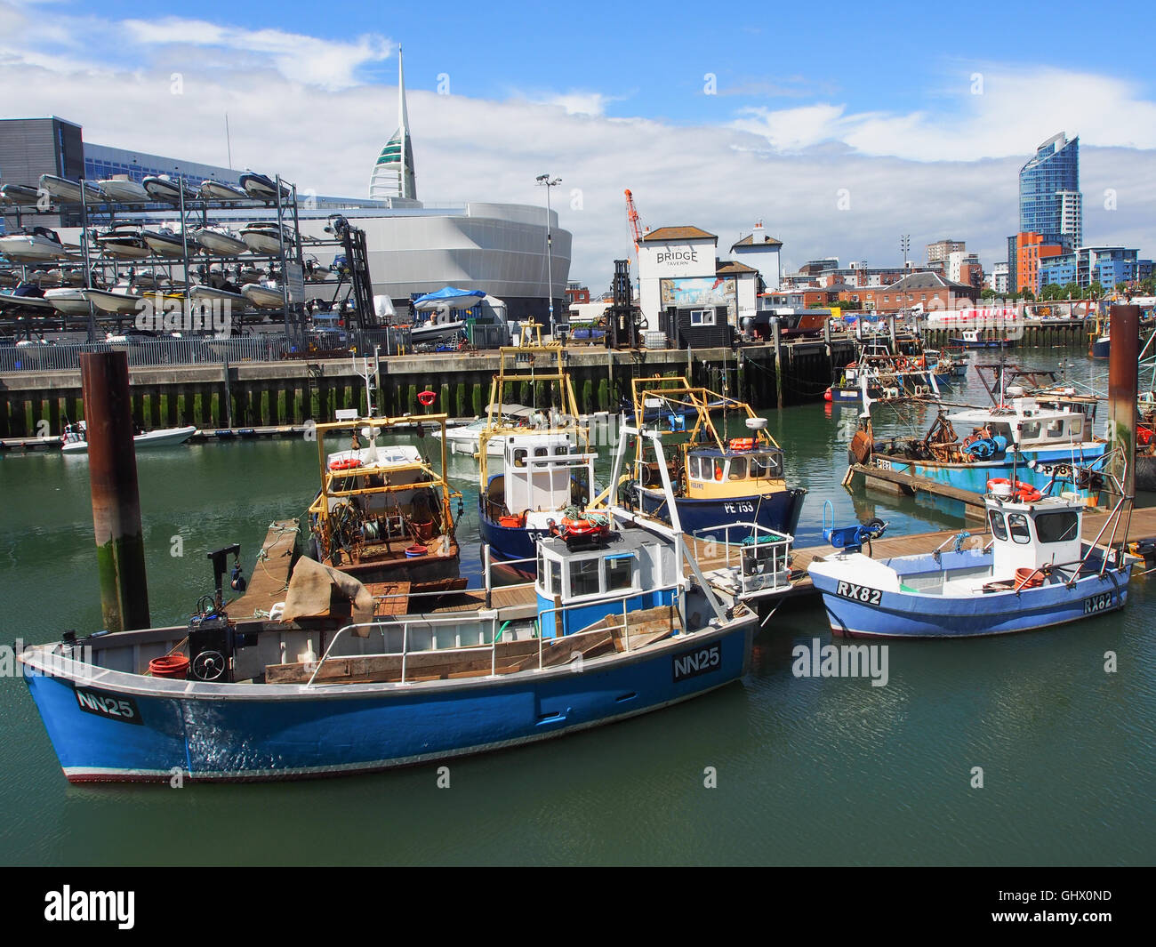 Camber dock quay hi-res stock photography and images - Alamy