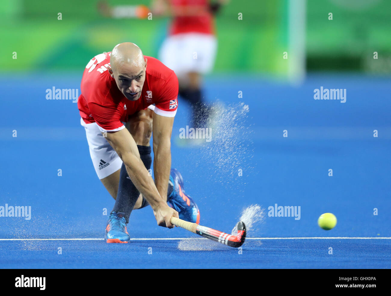 Great Britain's Nick Catlin during the Men's Pool A match at the ...