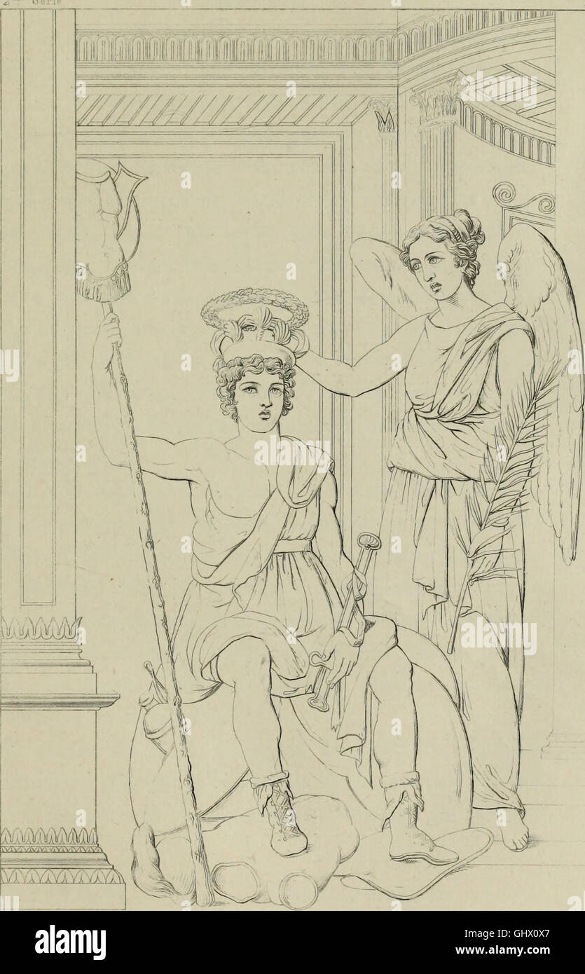 *Herculanum et Pompéi* is a collection of artistic discoveries from the ...