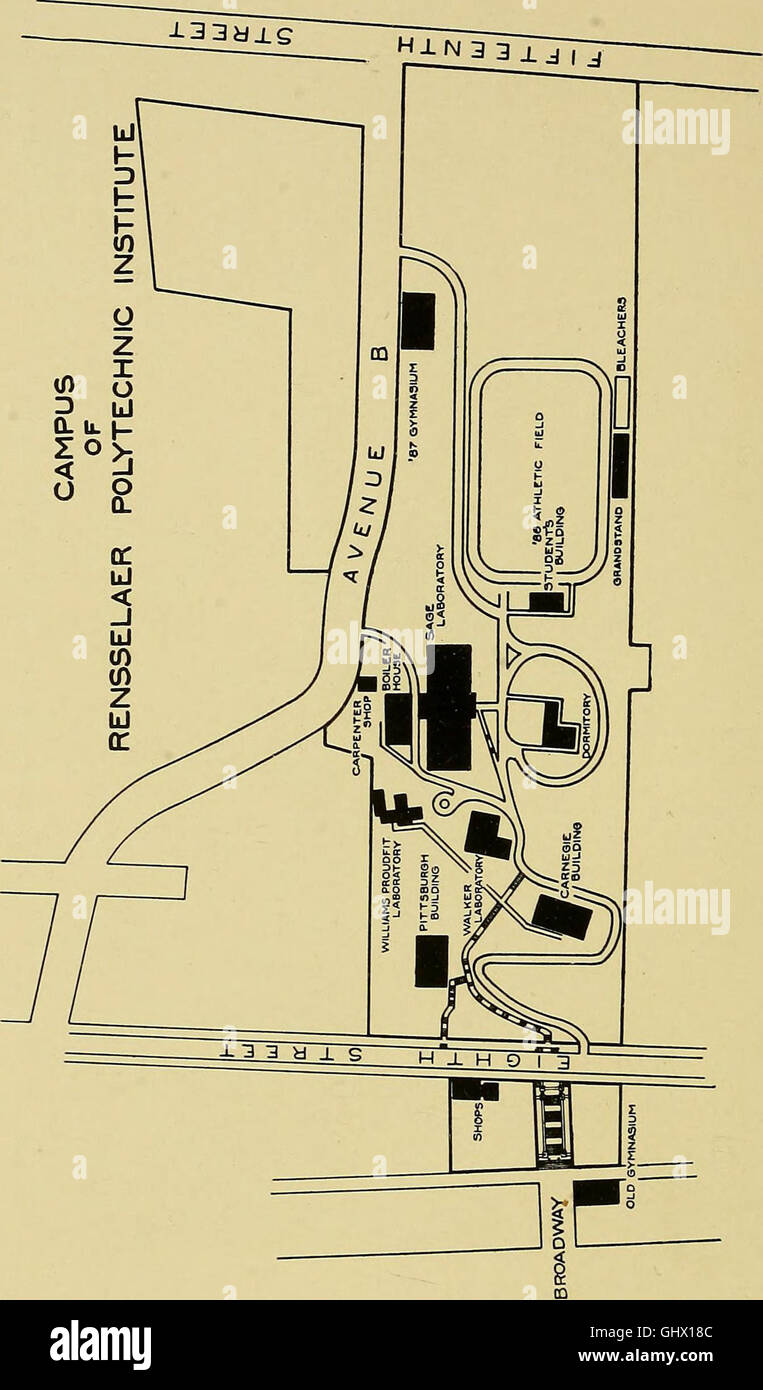 Map of rensselaer hi-res stock photography and images - Alamy
