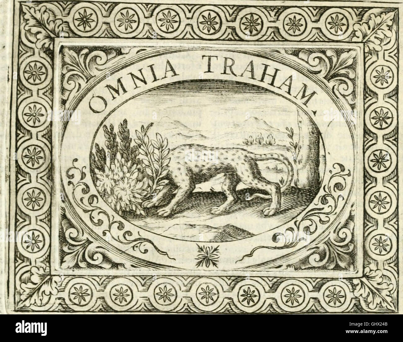 A 1625 Italian work that presents sacred emblems, with illustrated ...