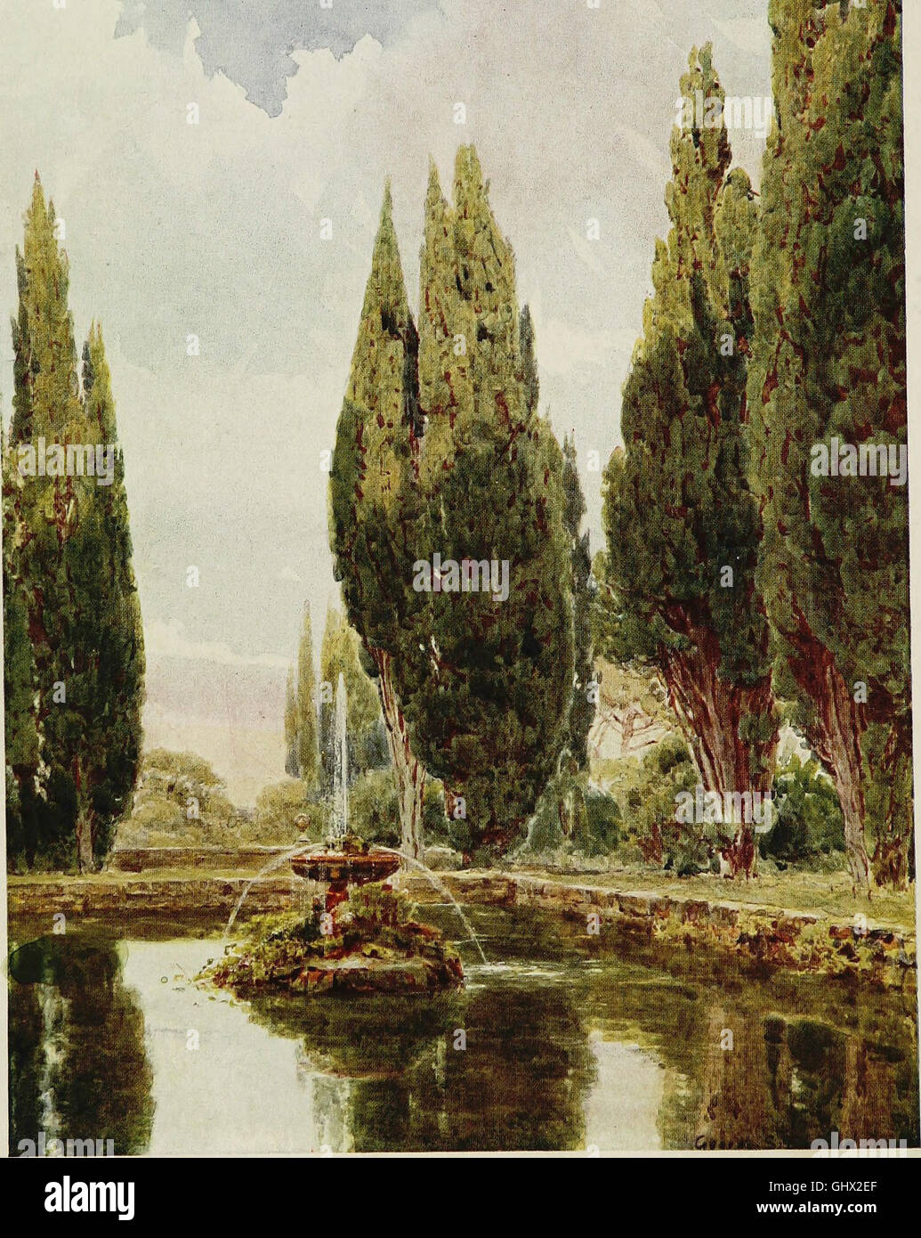 *Italian Gardens* (1907) explores the design and aesthetic of Italian ...