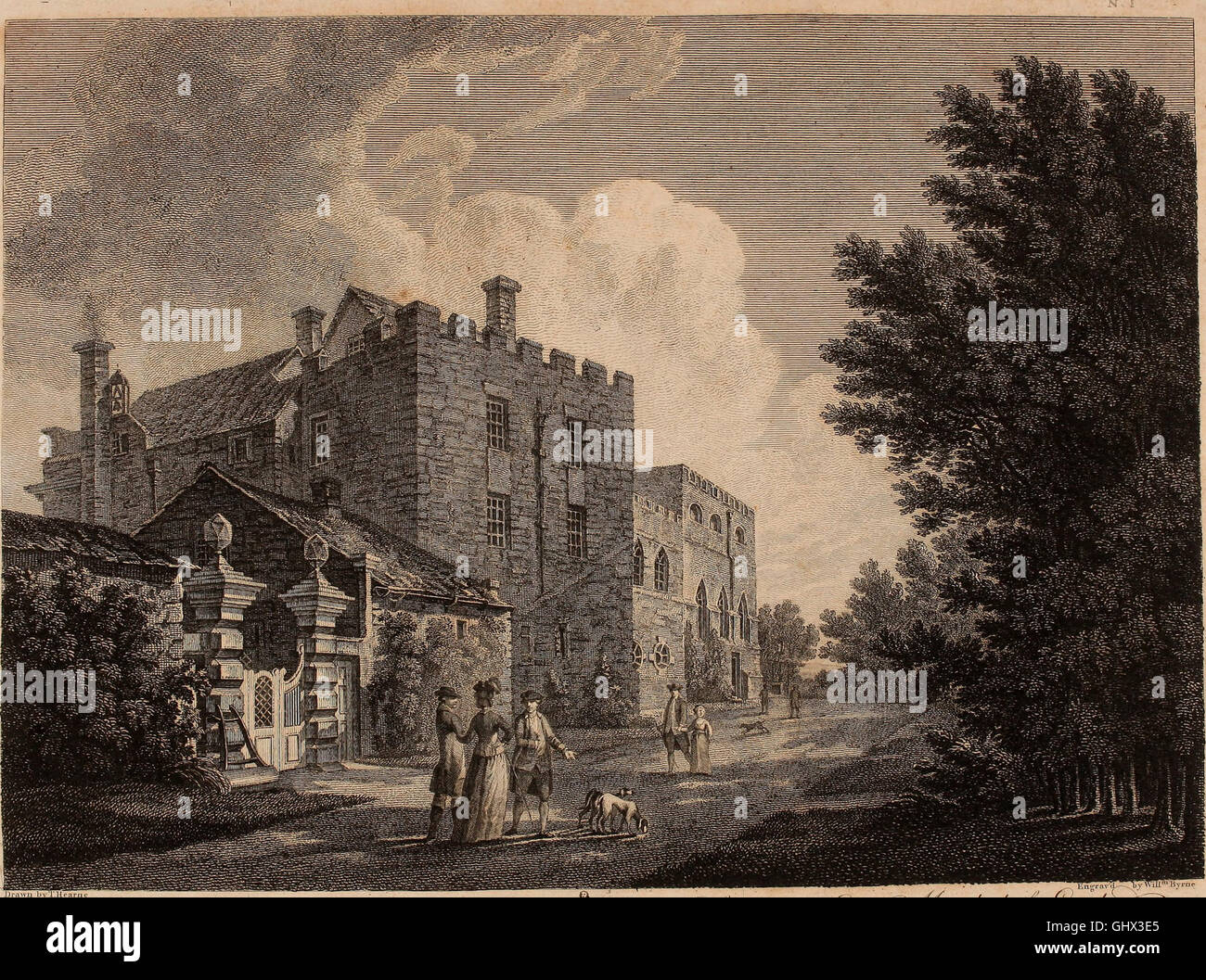 This 1807 work illustrates the antiquities of Great Britain, featuring ...