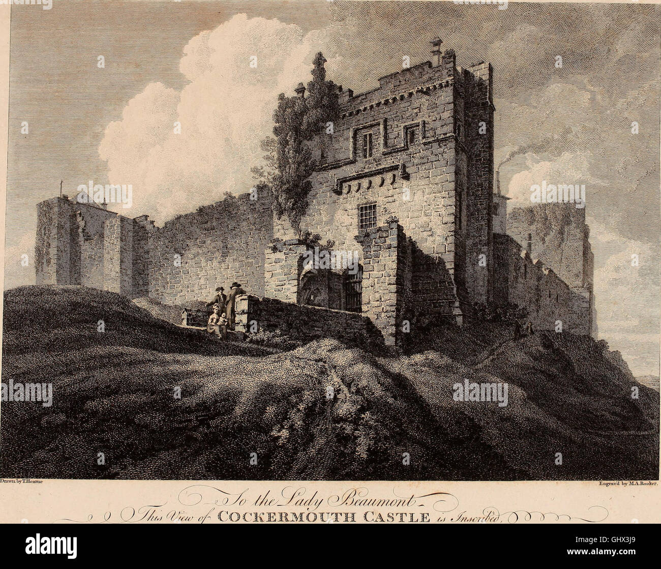 This 1807 work features illustrated views of existing monasteries ...