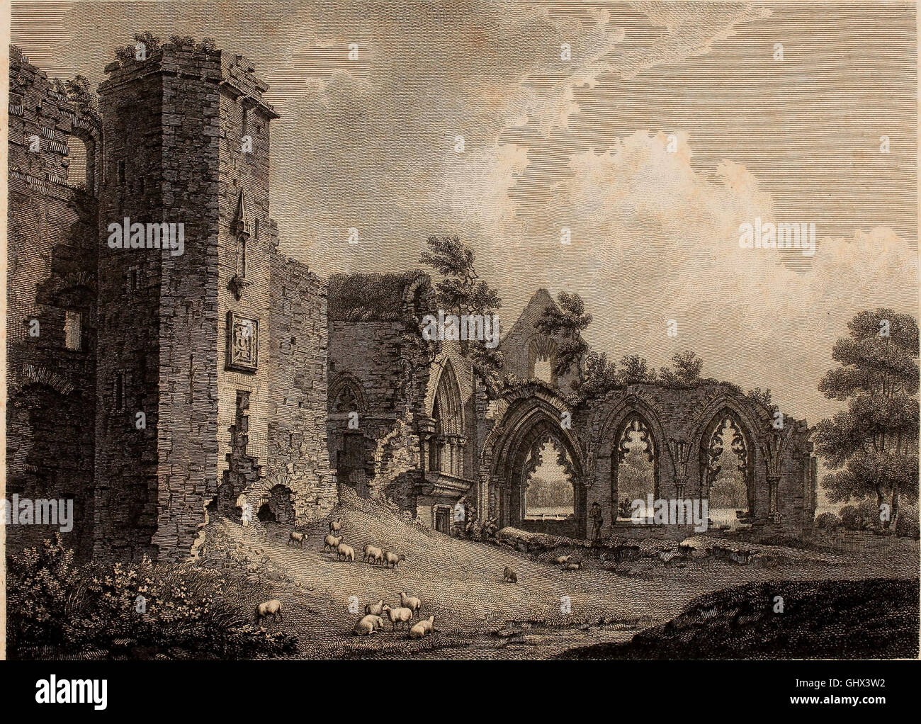 *Antiquities of Great Britain* (1807) features illustrations of ...