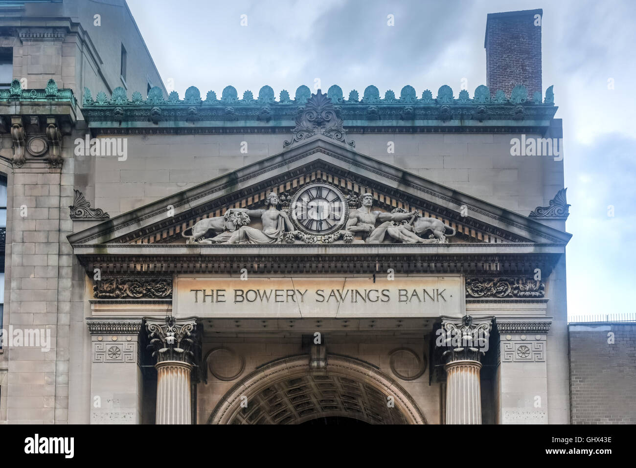 The Bowery Savings Bank opened in 1834 at the site of what is now 128 ...