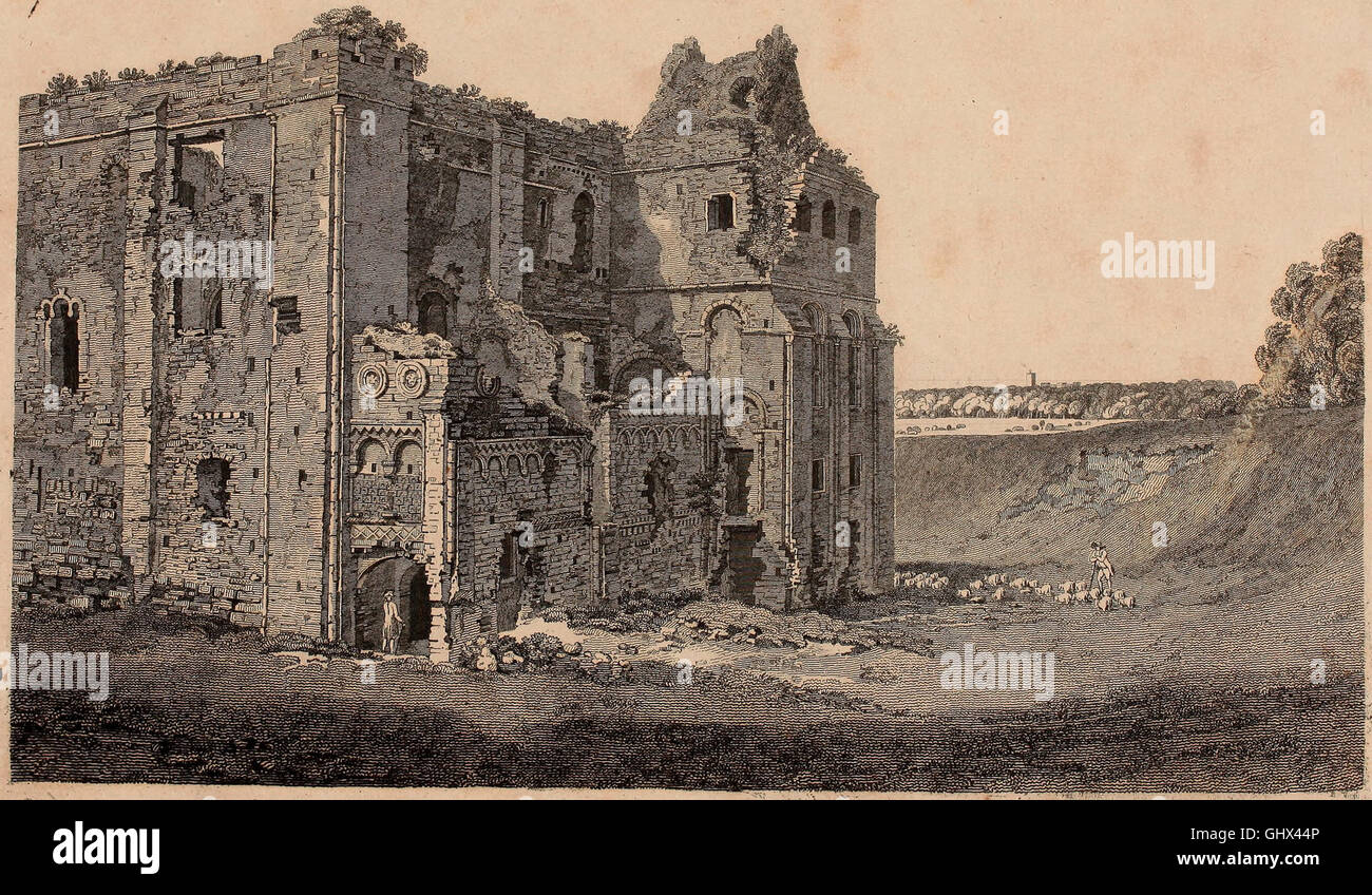 This 1807 work features illustrations of significant historical sites ...