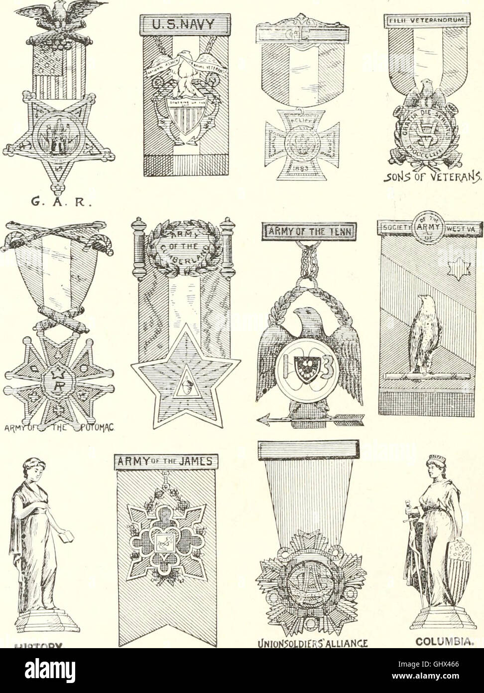 This 1897 manual provides detailed information on the Grand Army of the ...