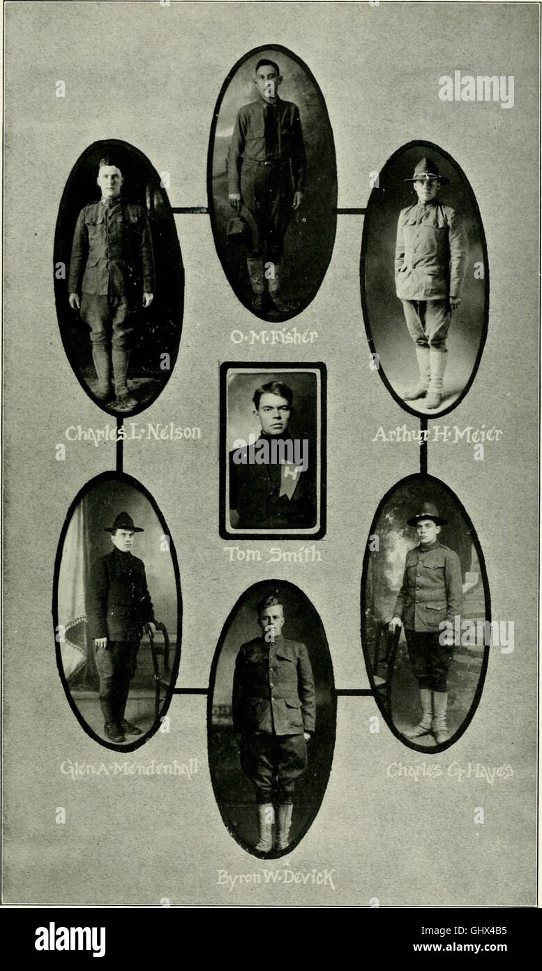 This 1919 pictorial history documents Marshall County's involvement in ...