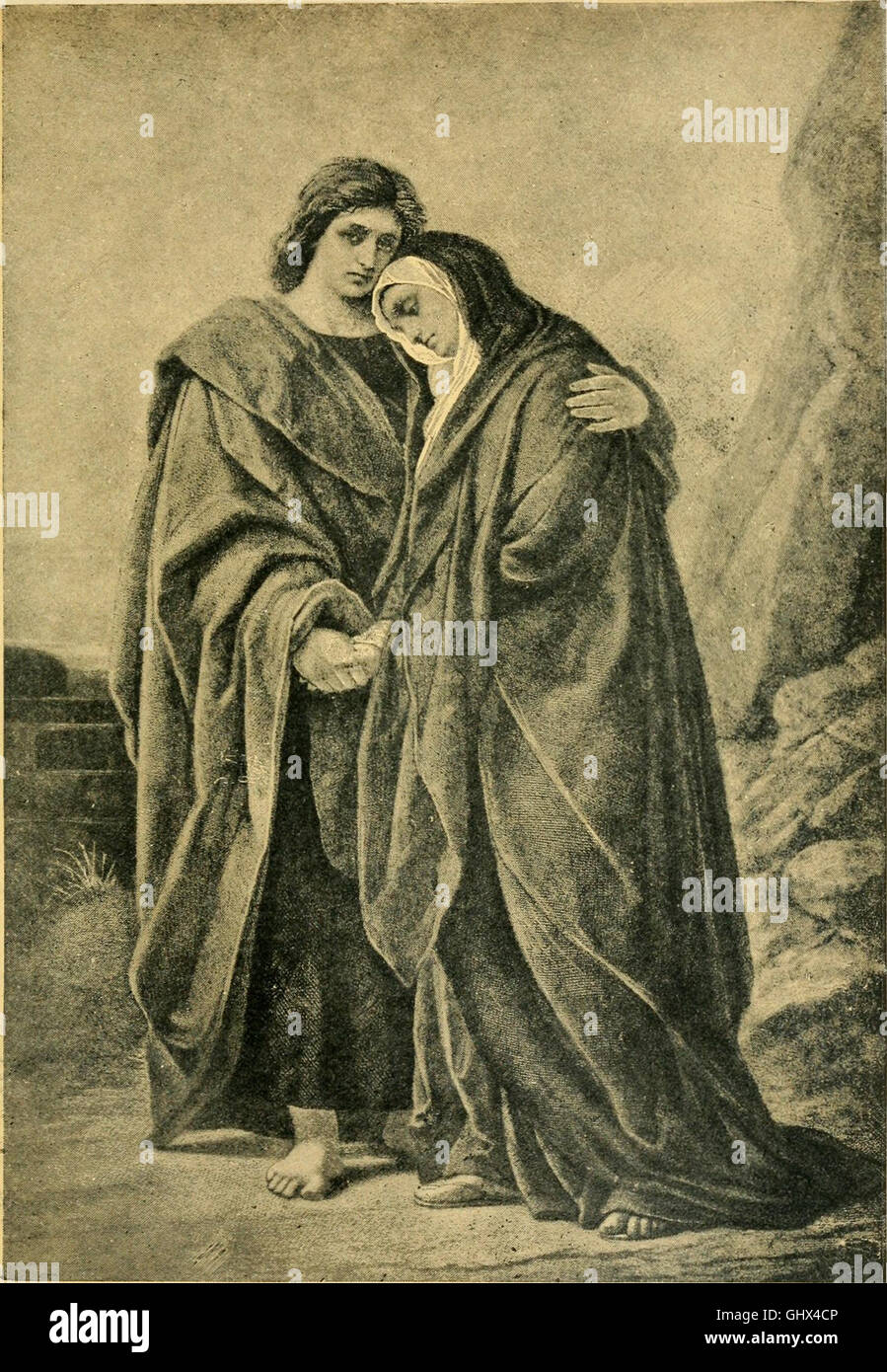 Mary- The Queen of the House of david and Mother Jesus (1889 Stock ...