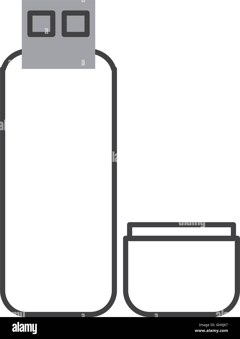 usb flash drive icon Stock Vector Image & Art - Alamy