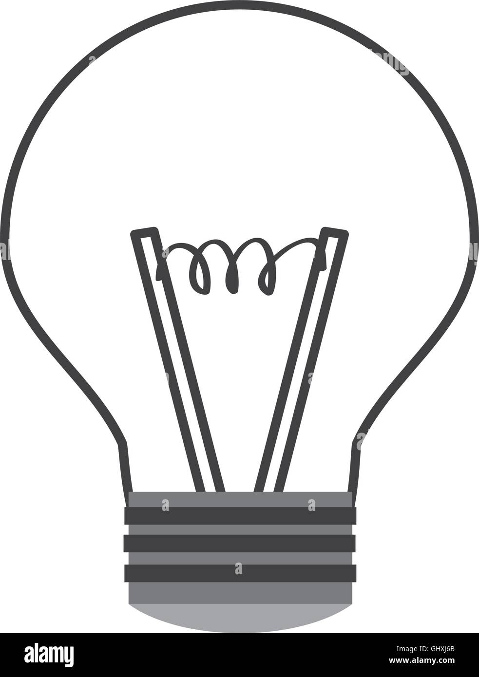 regular lightbulb icon Stock Vector Image & Art - Alamy