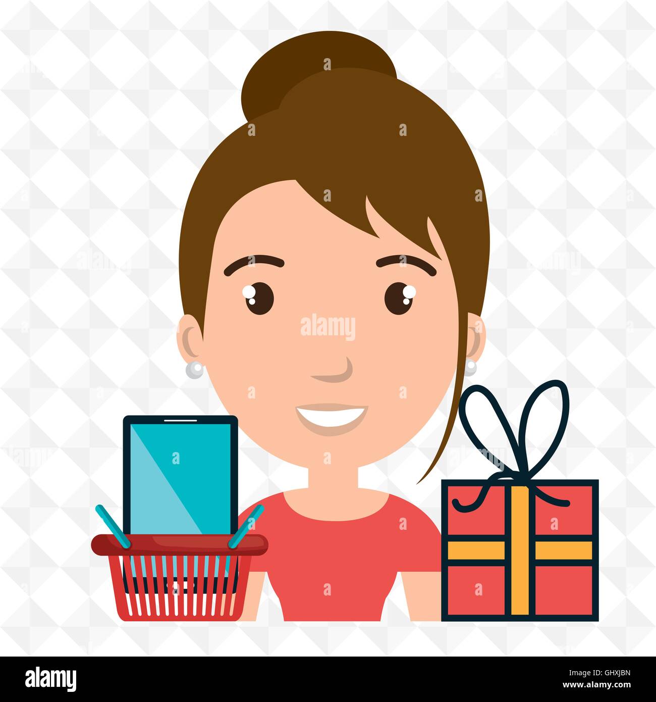 man store digital smartphone Stock Vector Image & Art - Alamy