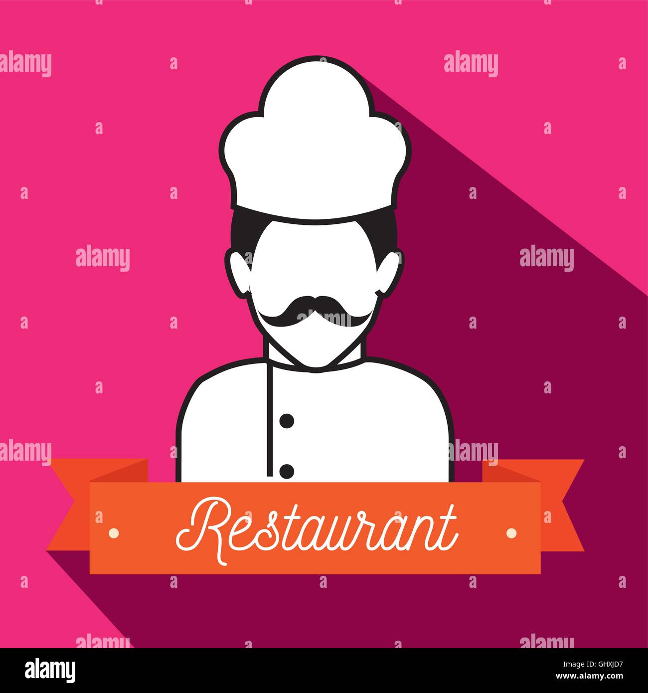 chef uniform restaurant icon Stock Vector Image & Art - Alamy