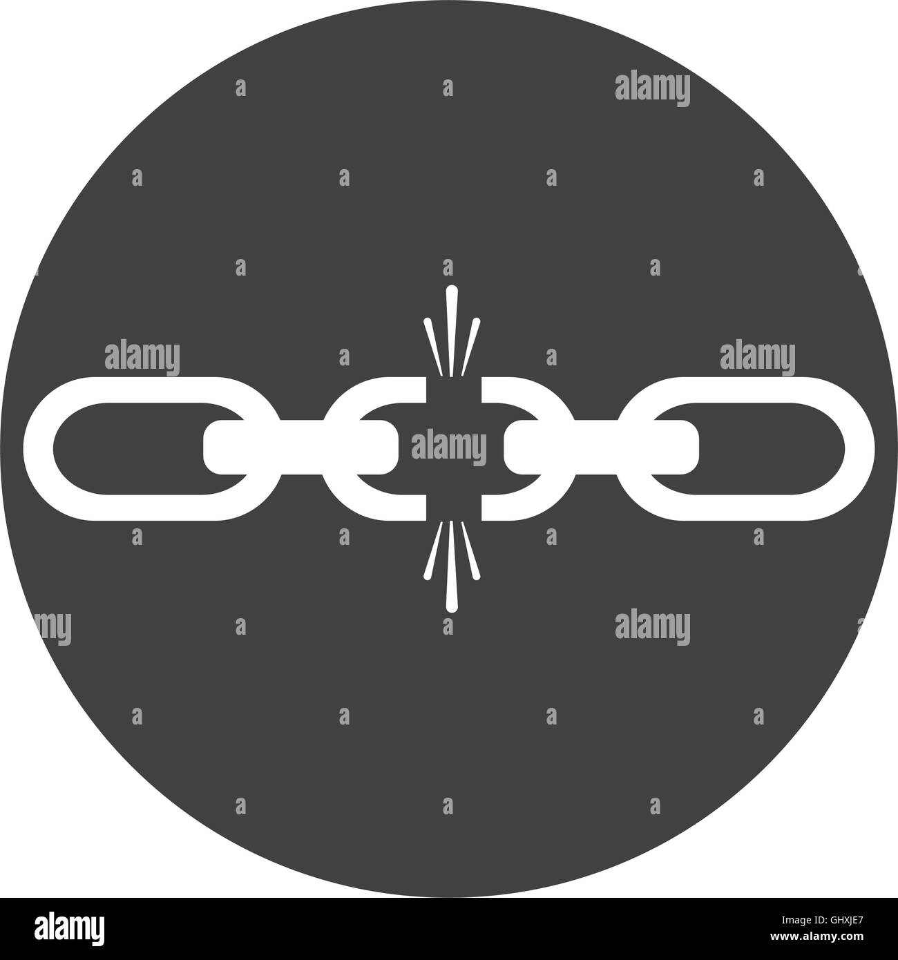 Broken button badge hi-res stock photography and images - Alamy