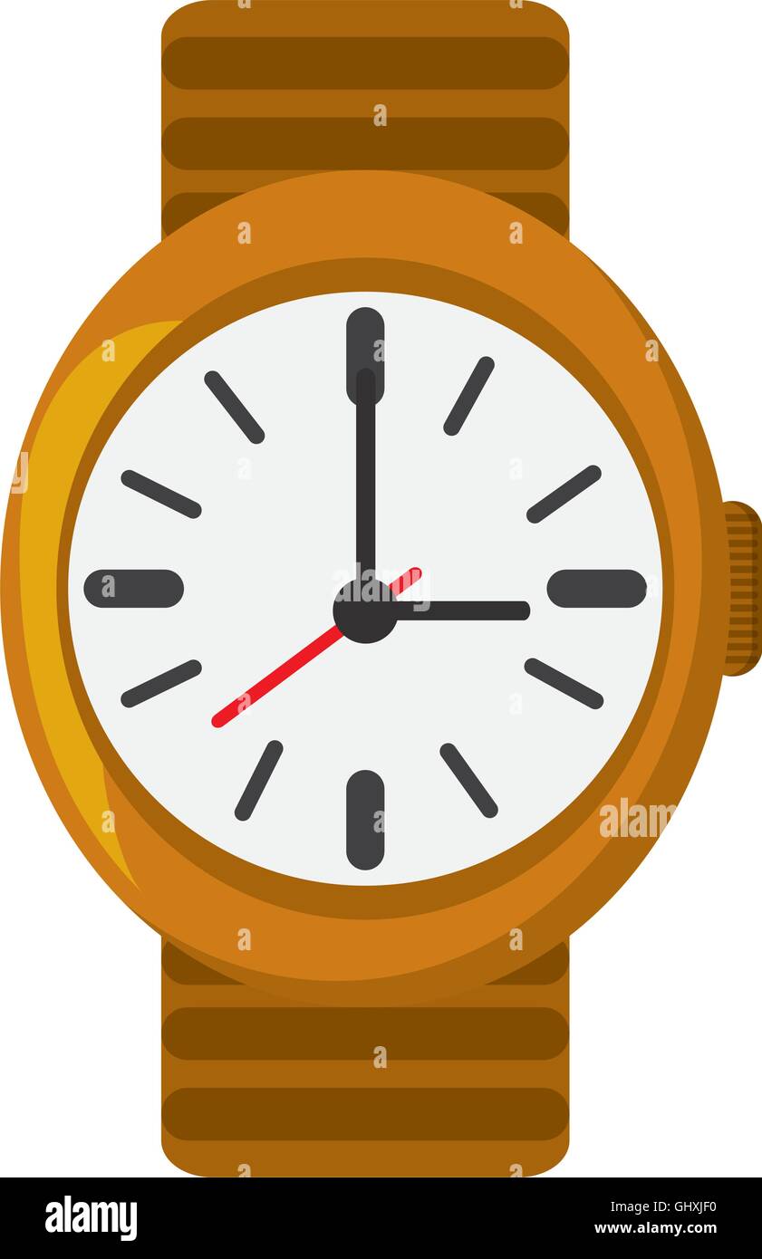 analog wristwatch icon Stock Vector Image & Art - Alamy
