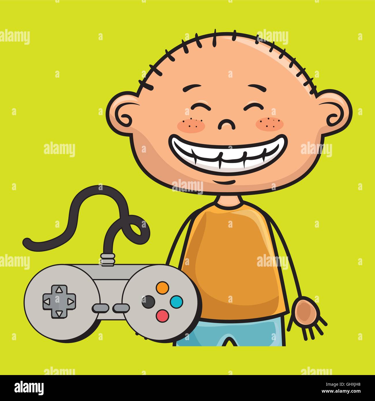 boy control game icon Stock Vector Image & Art - Alamy