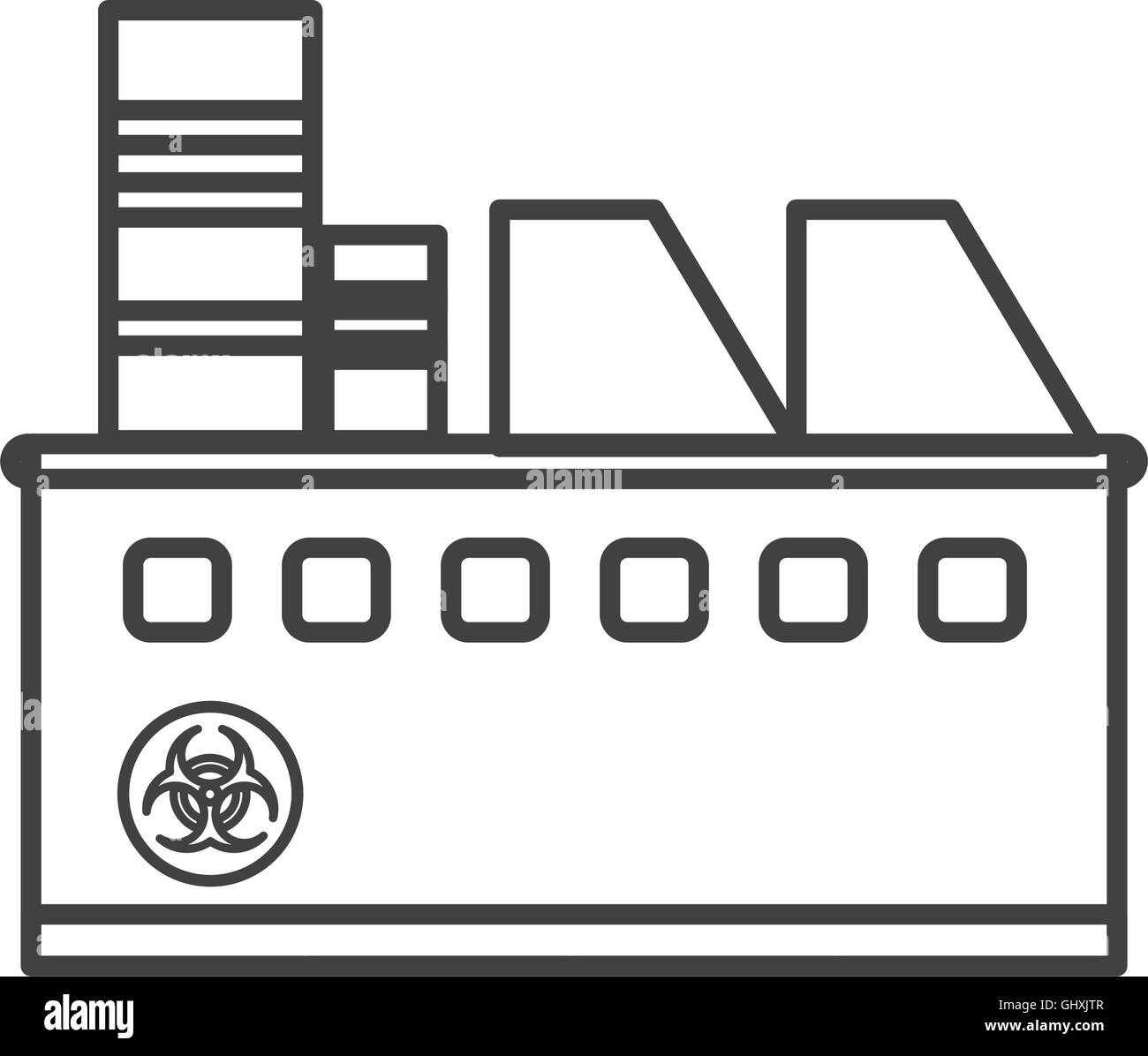 industrial factory icon Stock Vector Image & Art - Alamy