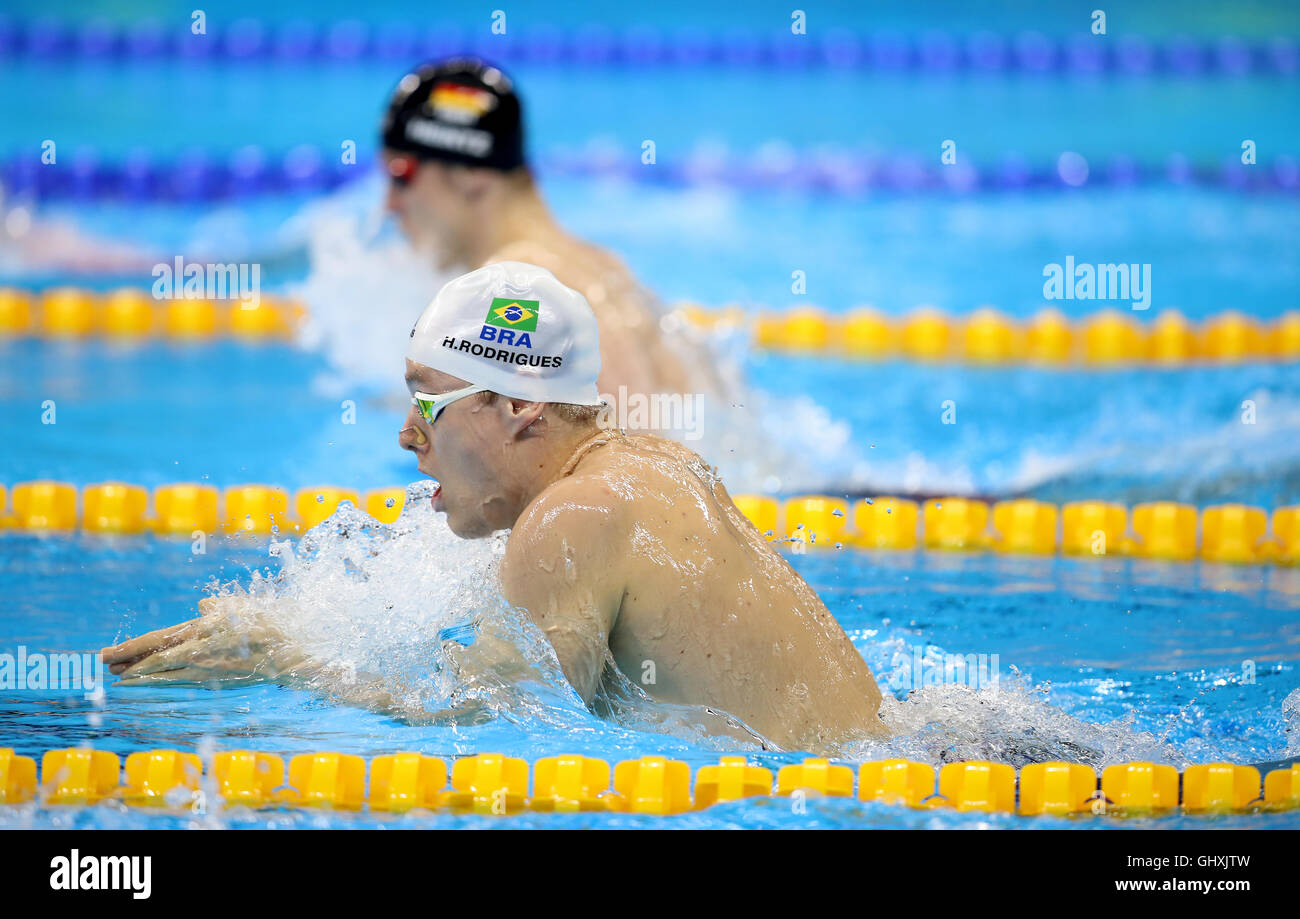 Brazil's Henrique Rodrigues competes in the Men's 200m Individual ...