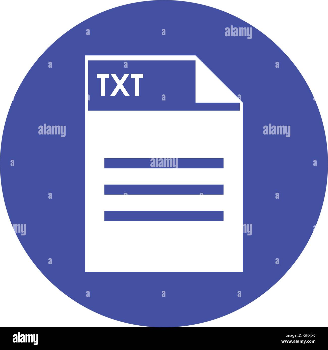 TXT file icon Stock Vector Image & Art - Alamy