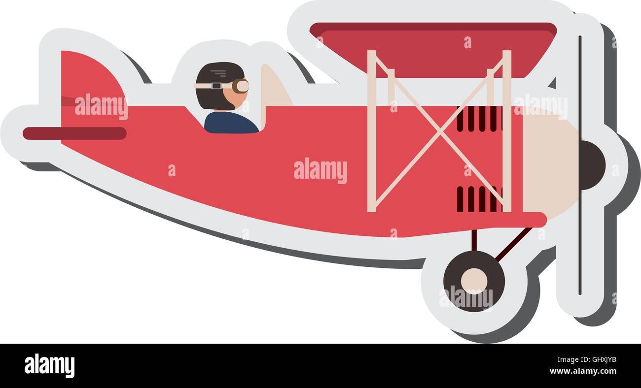 aerobatic or trainer airplane icon Stock Vector Image & Art - Alamy