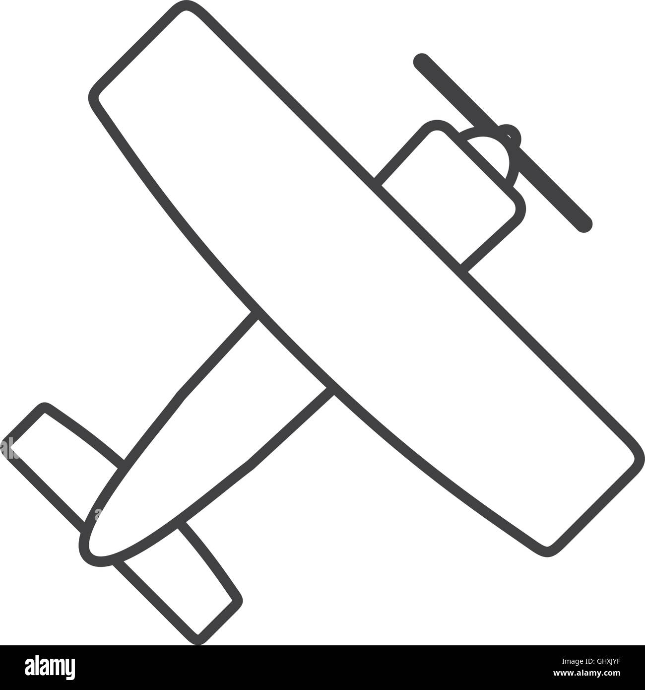 aerobatic or trainer airplane icon Stock Vector Image & Art - Alamy