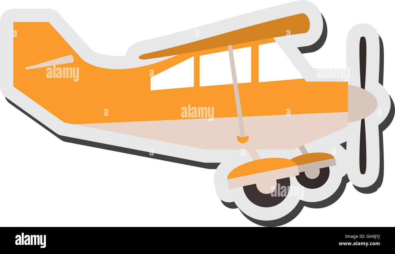 aerobatic or trainer airplane icon Stock Vector Image & Art - Alamy