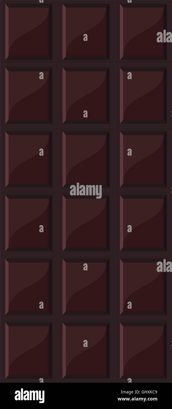 candy dark chocolate bar icon Stock Vector Image & Art - Alamy