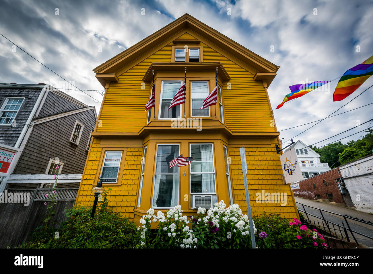 House in Provincetown, Cape Cod, Massachusetts Stock Photo - Alamy