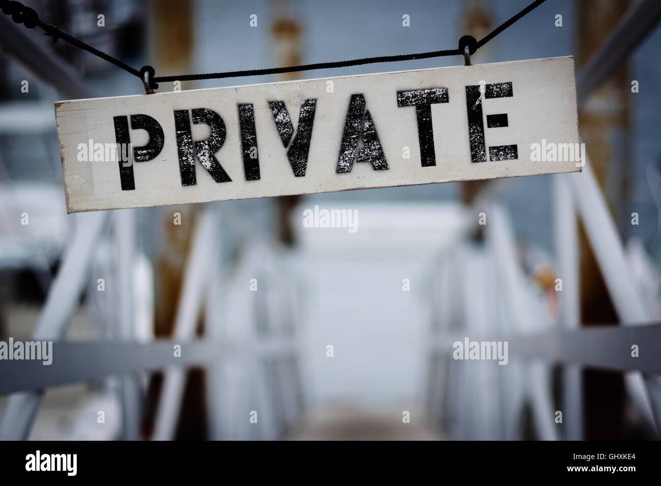 Private Dock Sign High Resolution Stock Photography and Images - Alamy