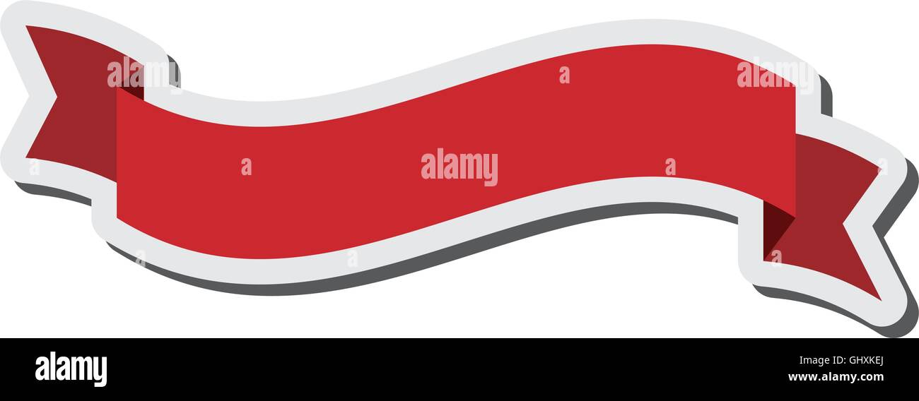 ribbon banner icon Stock Vector Image & Art - Alamy