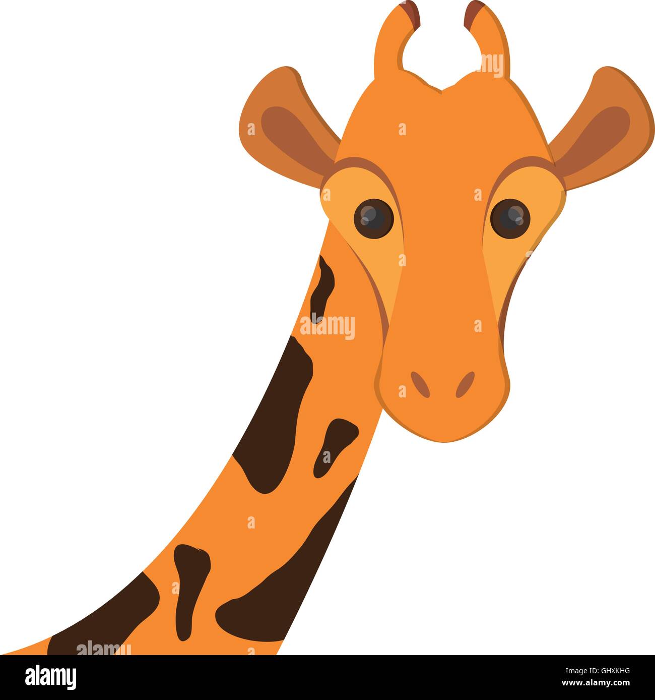 giraffe cartoon icon Stock Vector Image & Art - Alamy