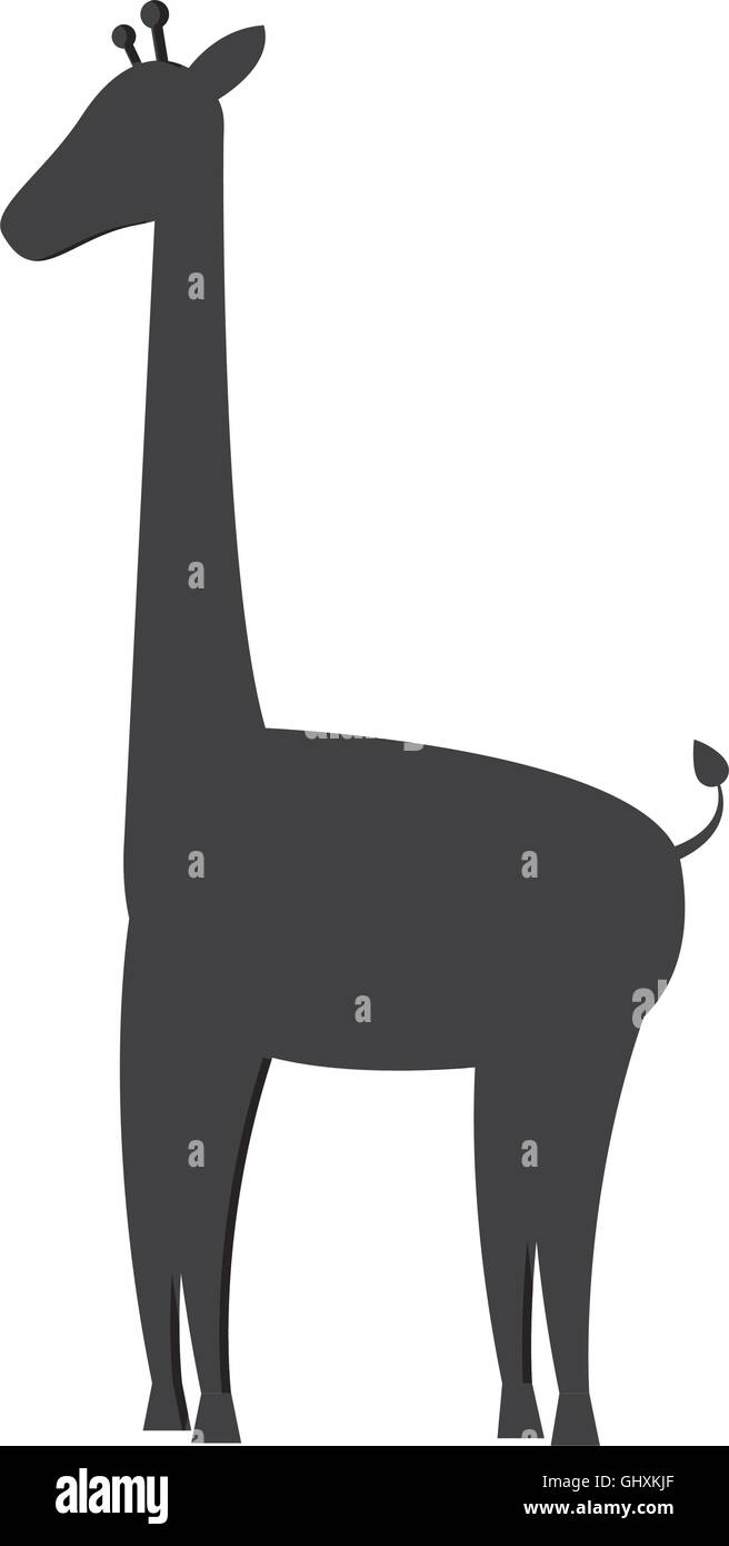 giraffe cartoon icon Stock Vector Image & Art - Alamy