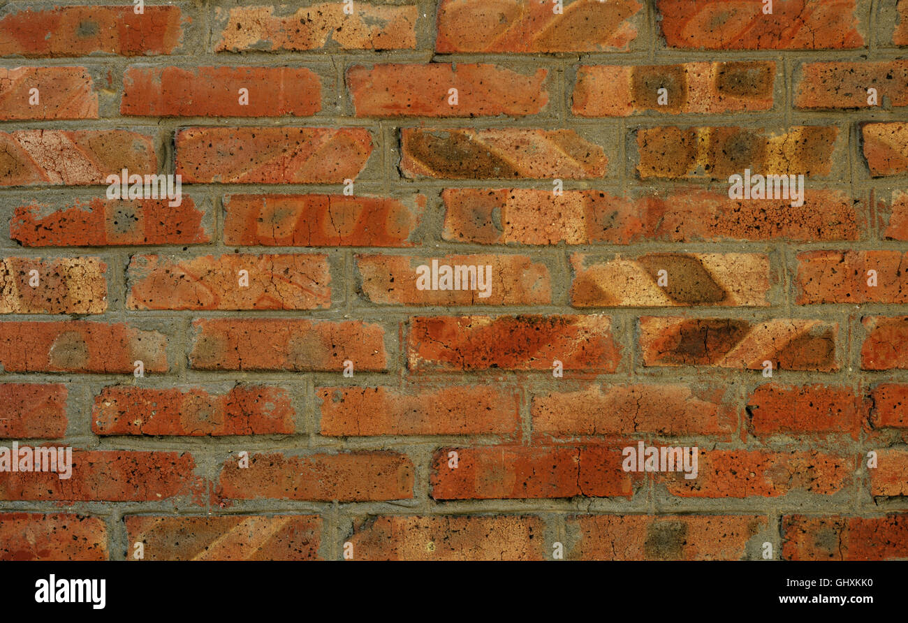 An old brick wall with signs of aging Stock Photo - Alamy